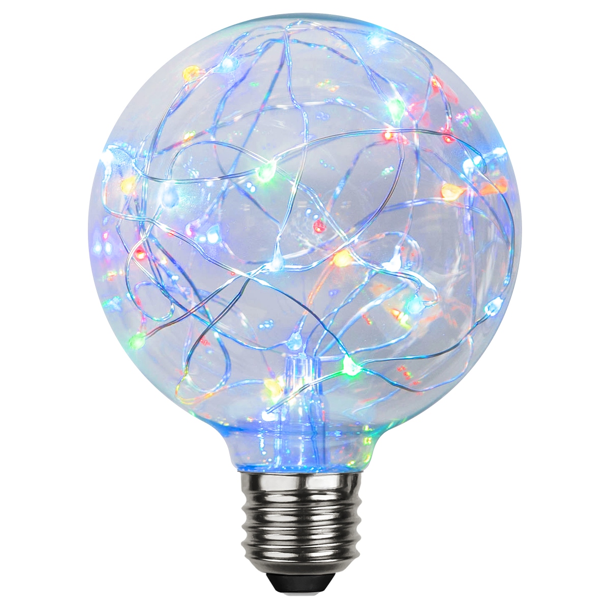 LED Deko Leuchtmittel "Dew drops" 25 micro LEDs E27 Kugel Dekolicht ...